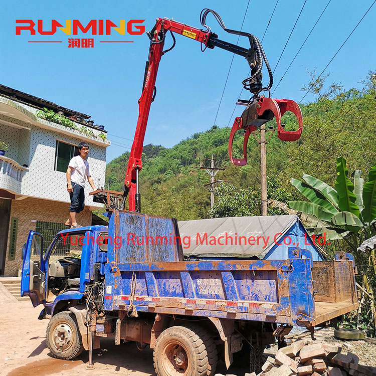 TC550 Timber Crane for Sale_Manufacturers_Suppliers-Yucheng Runming Machinery Co., Ltd